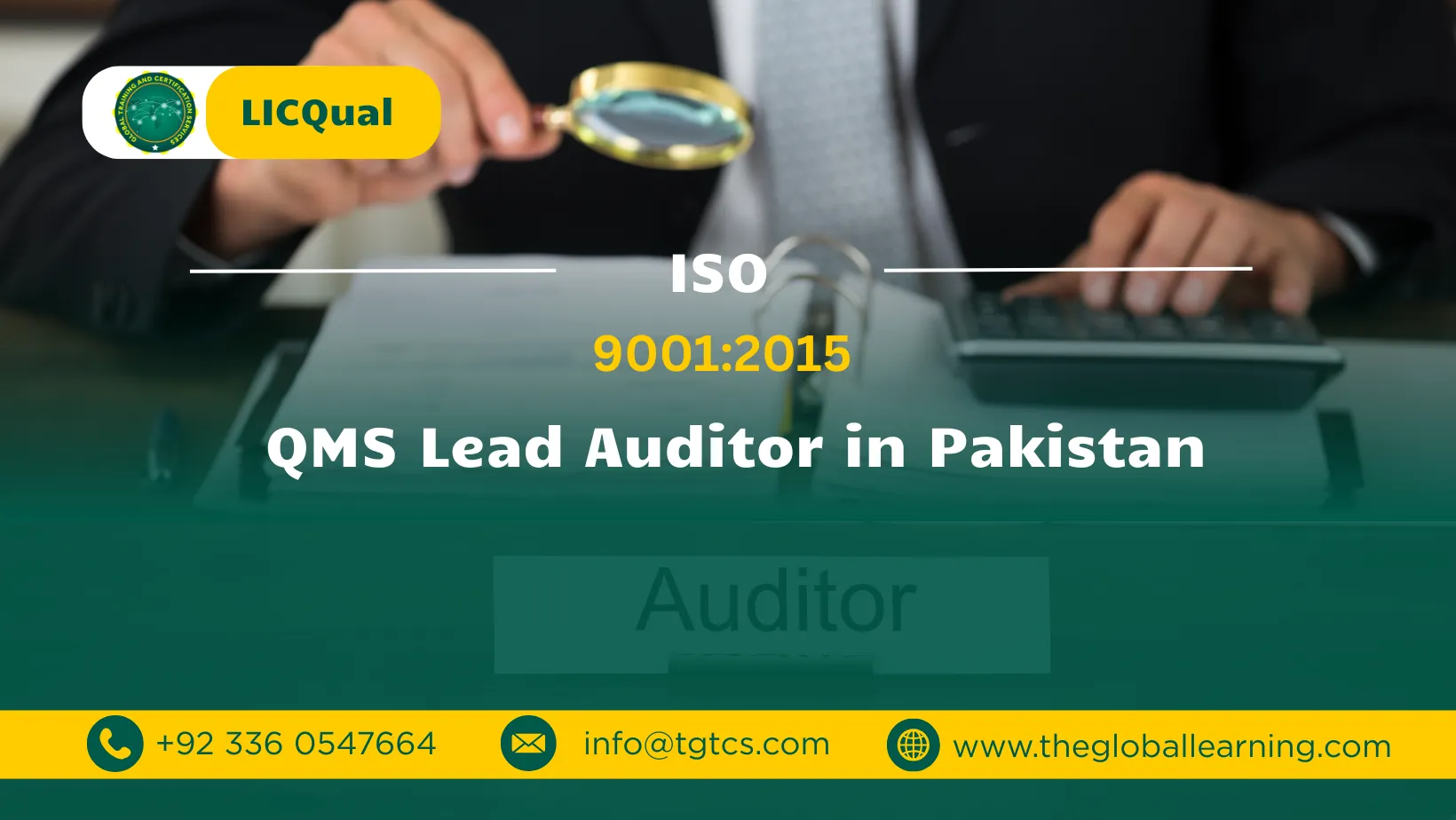 LICQual ISO 9001:2015 QMS Lead Auditor in Pakistan - The Global ...