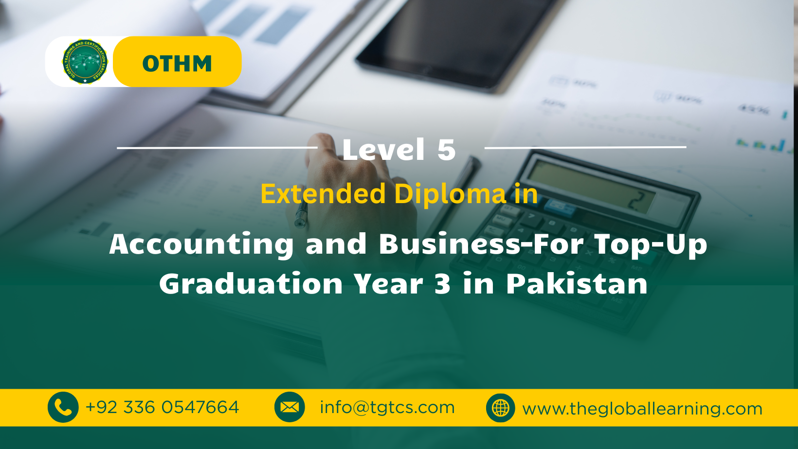 Level 5 Extended Diploma in Tourism and Hospitality Management – For ...
