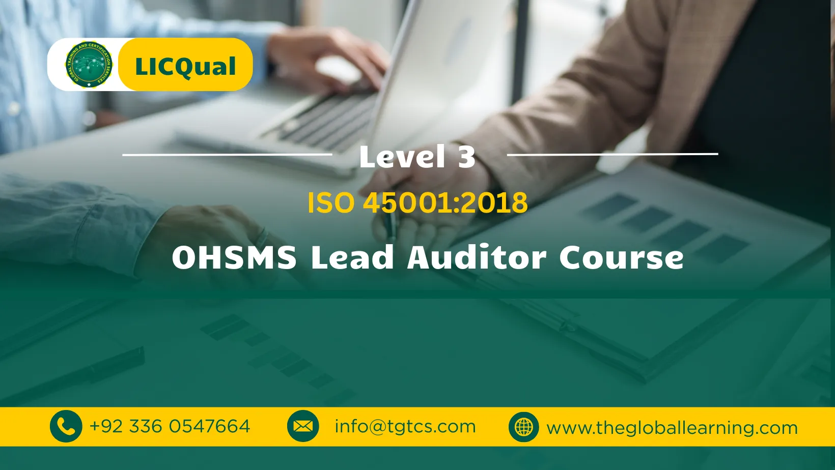 LICQual ISO 45001:2018 OHSMS Lead Auditor in Pakistan - The Global ...